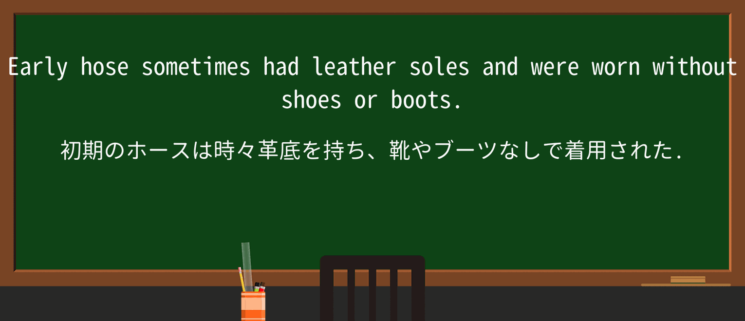 【英単語】soleを徹底解説！意味、使い方、例文、読み方 – おもしろい英文法