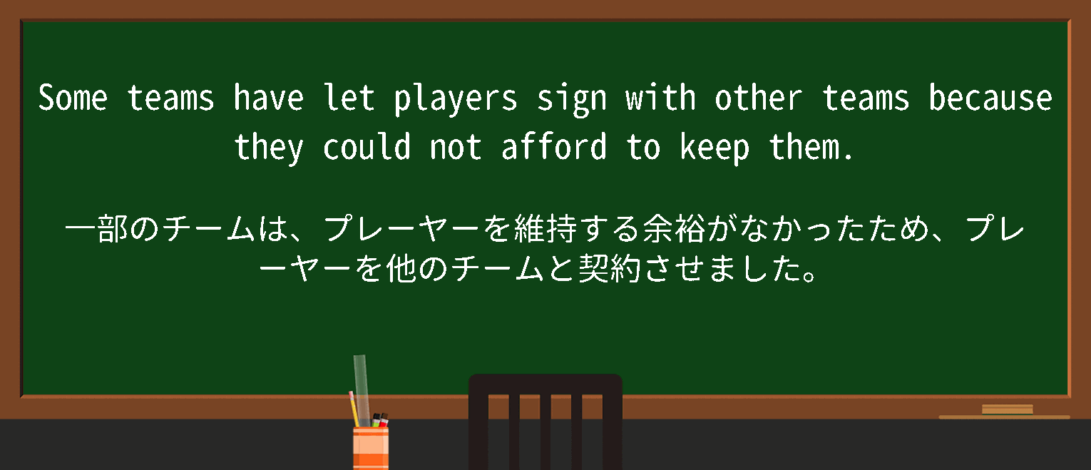【英単語】sign-withを徹底解説！意味、使い方、例文、読み方
