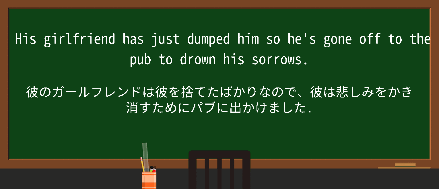 【英単語】drown your sorrowsを徹底解説！意味、使い方、例文、読み方 – おもしろい英文法