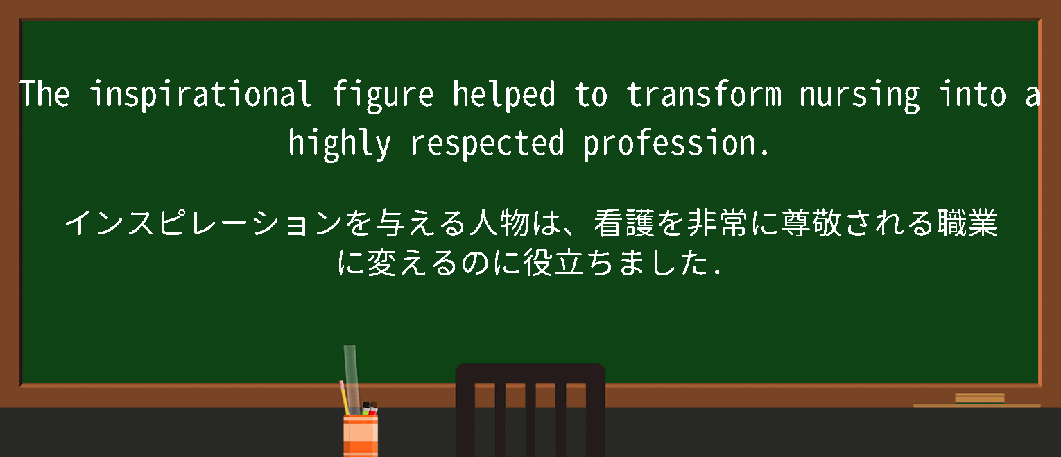 【英単語】inspirational figureを徹底解説！意味、使い方、例文、読み方 – おもしろい英文法