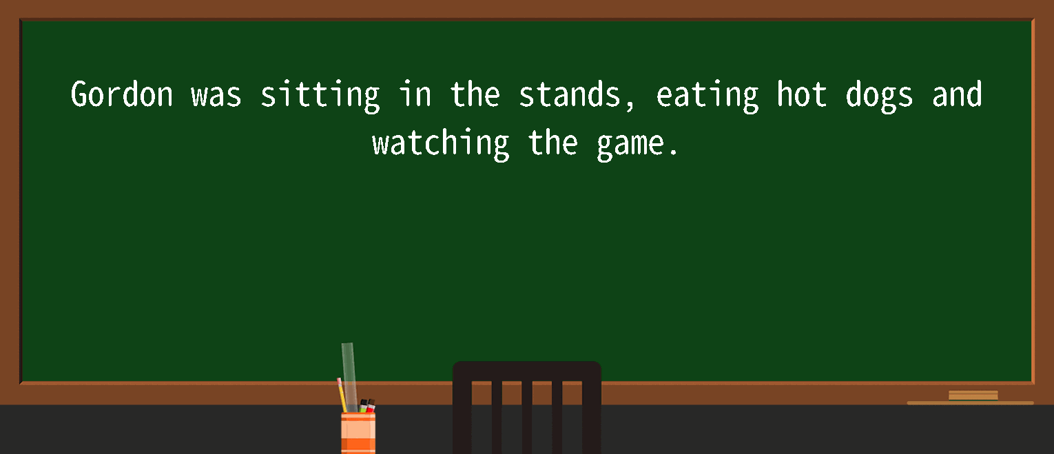 Explicación detallada de “stands”! Significado, uso, ejemplos, cómo ...